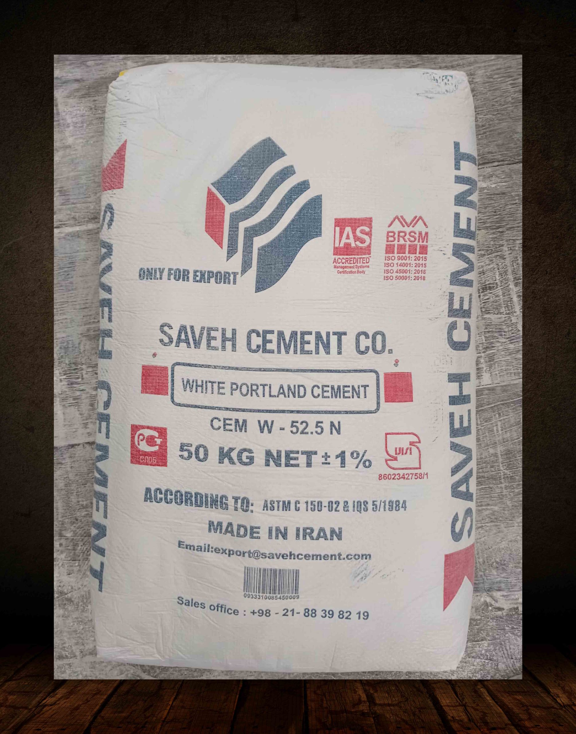 Saveh White Portland Cement – Gulf Necci General Trading Company